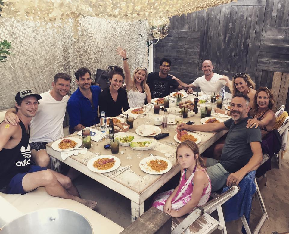 Henry Cavill News: New Photo Of Henry & Lucy With 'M:I6' Friends In Spain