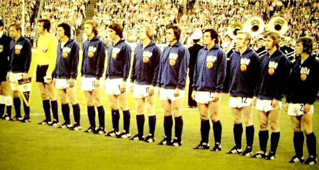 SELECCIÓN DE ALEMANIA DEL ESTE en la temporada 1973-74 (2)