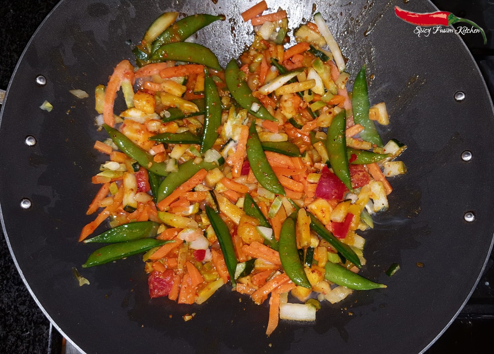 Chicken Stir-Fry - Spicy Fusion Kitchen