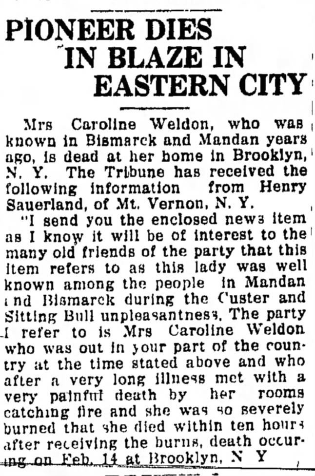 Christoph Roos: Caroline Weldon - Advokatin Sitting Bulls