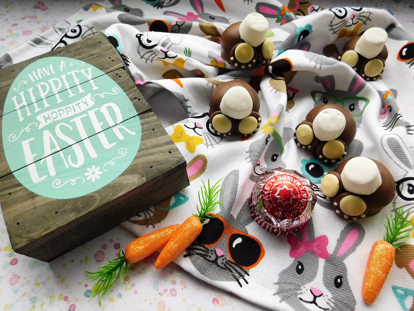 Tunnocks Teacake Easter Bunny Bums | Foodie Quine - Edible Scottish ...