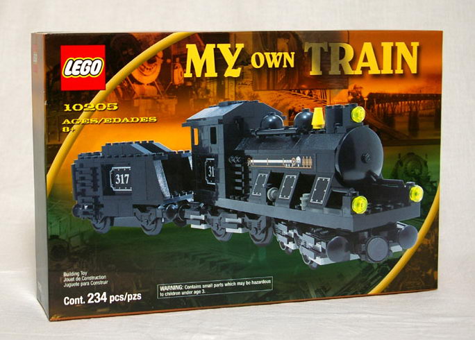 Brick Box Art: LEGO 10205 My Own Train