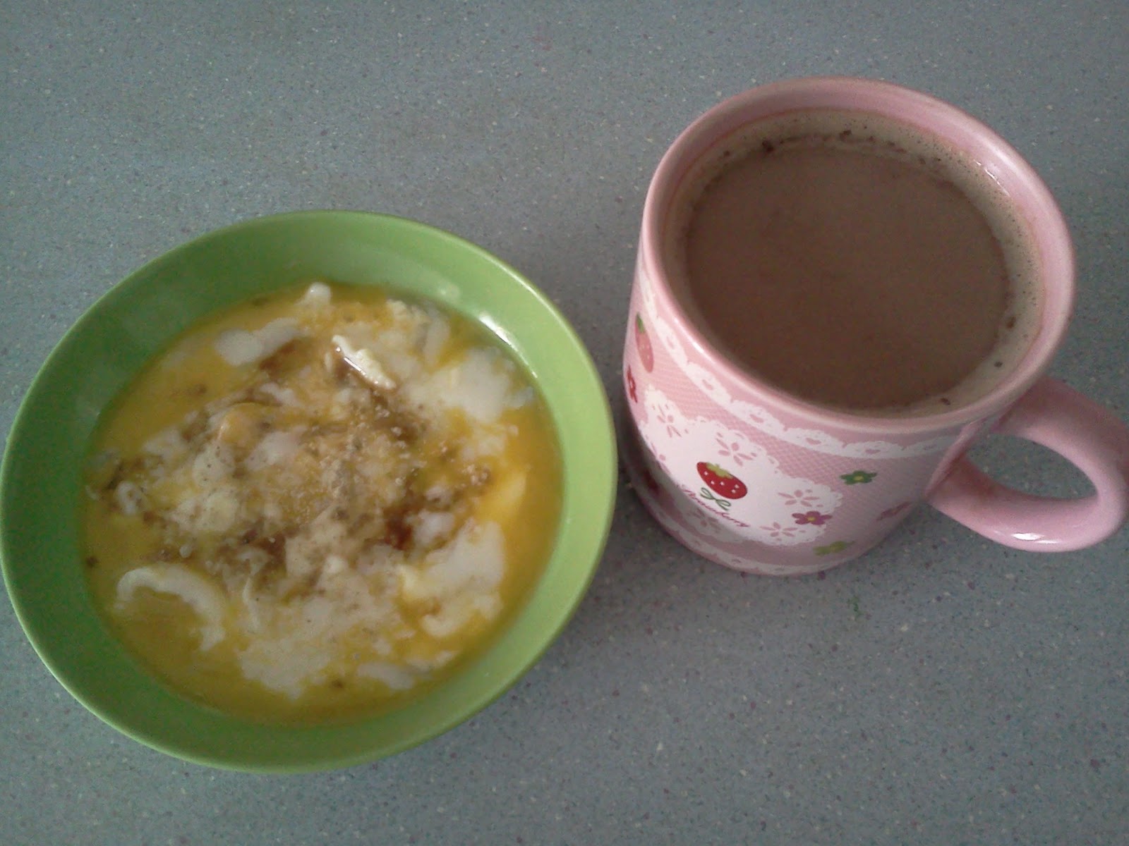 Yummy Bit Bit: Half Boiled Eggs with Milo 半生熟鸡蛋配美禄