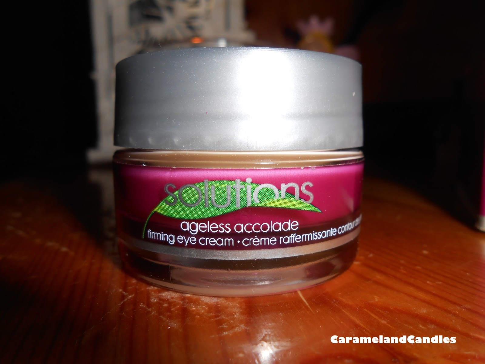 Caramel & Candles: Avon Solutions eye cream
