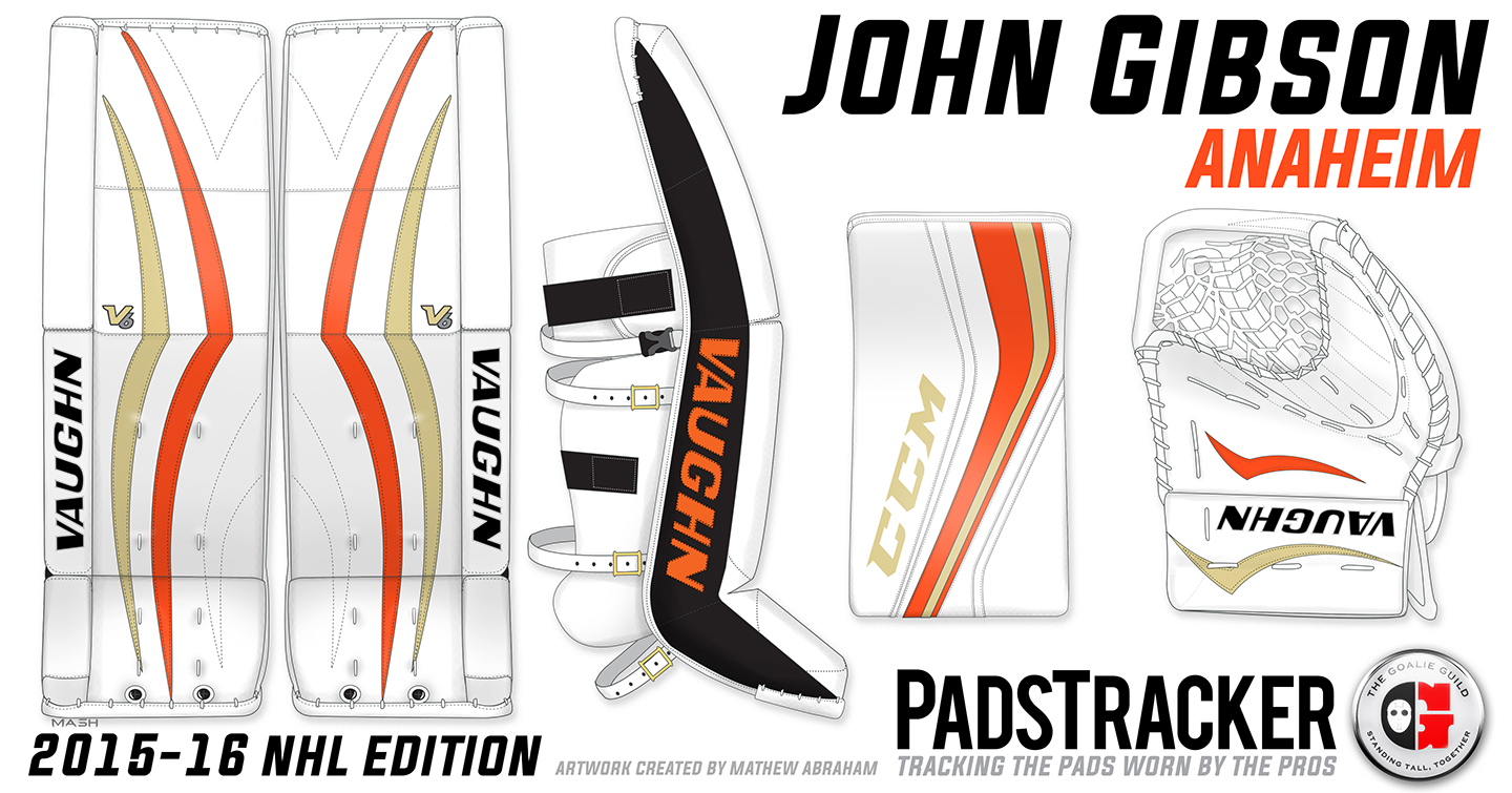I Love Goalies!: John Gibson 2015-16 Mask