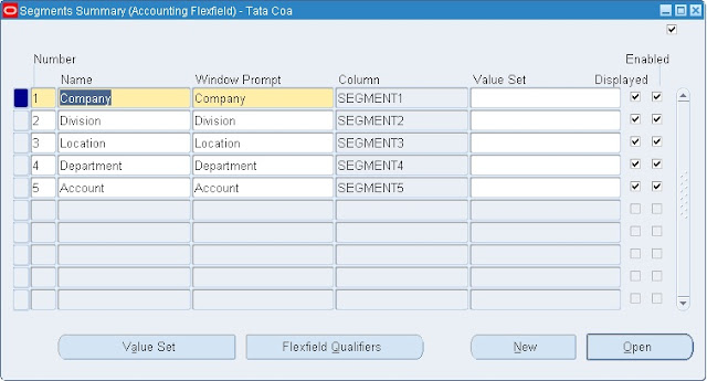 oracle concepts for you: How to setup Accounting Flexfield