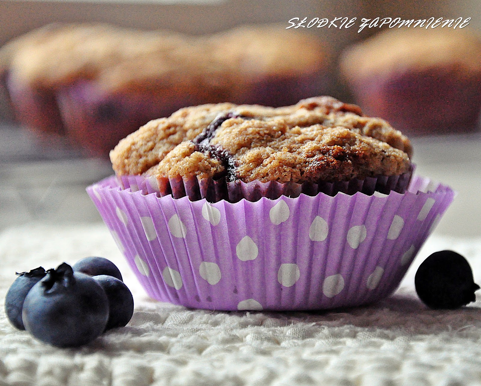 SLODKIE ZAPOMNIENIE.BLOGSPOT.COM: MUFFINKI Z JAGODAMI