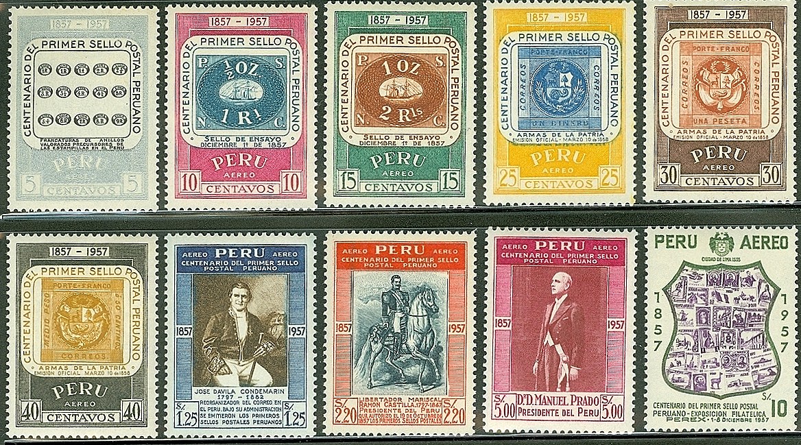 Peru Stamps Collections