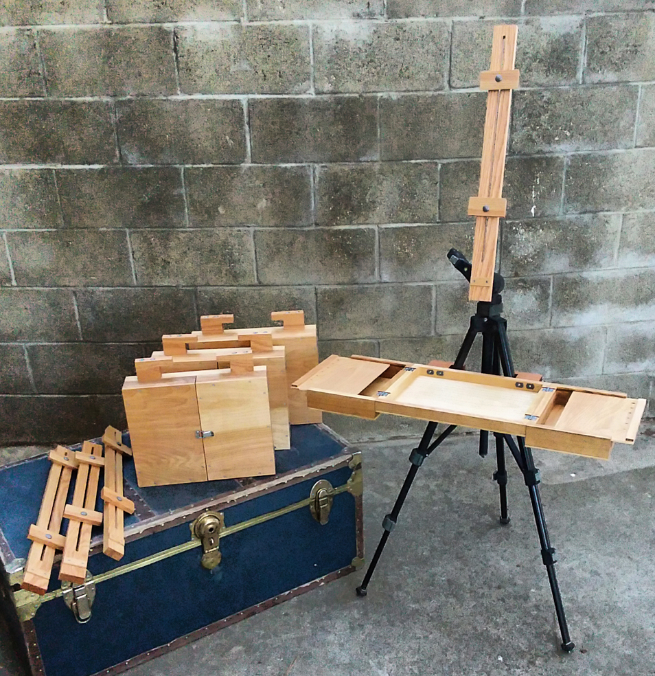 Homemade Pochade Boxes