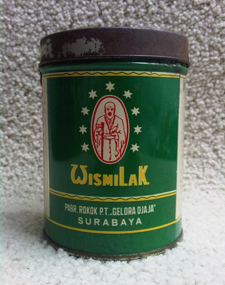 Karya Babah Antik: Rokok Wismilak Kaleng