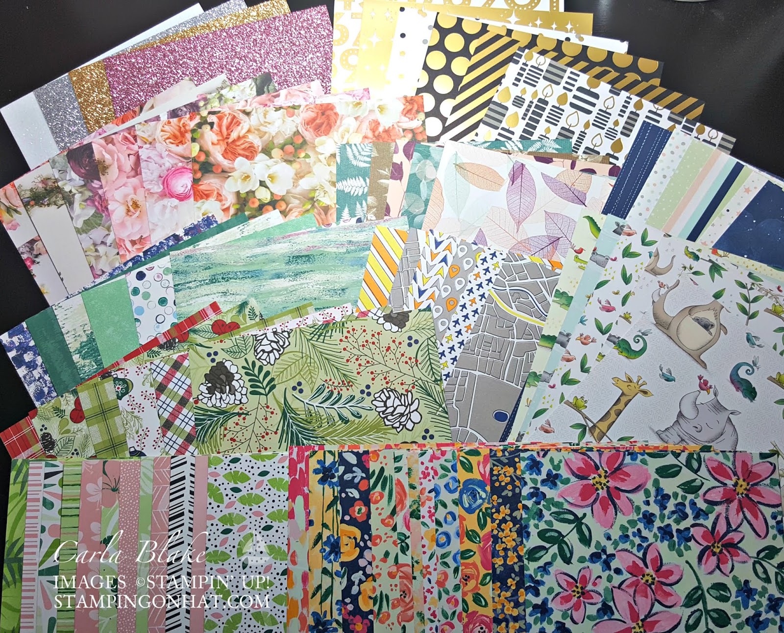 Crafting On Hat: Ribbon & Designer Series Paper Shares!