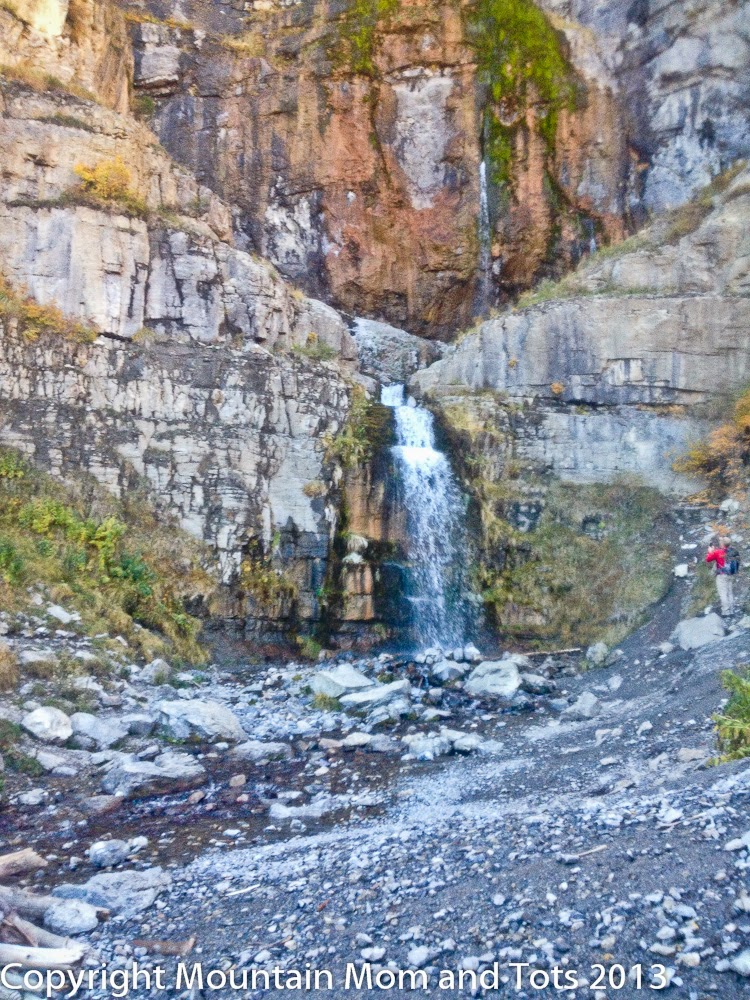 Stewart Falls, Sundance, Utah - Mountain Mom and Tots