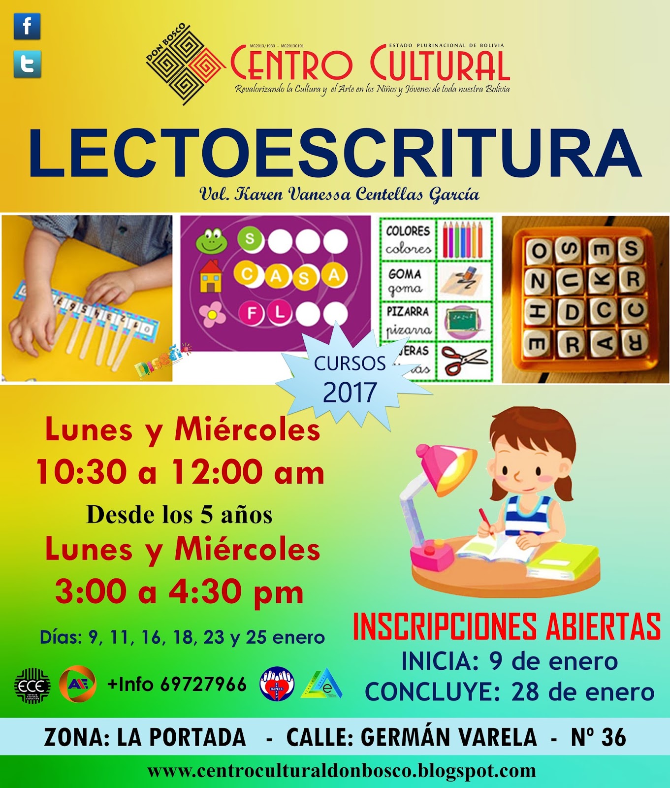 Cursos Del Centro Cultural Don Bosco