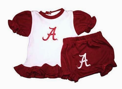 Alabama baby girl clothes collection