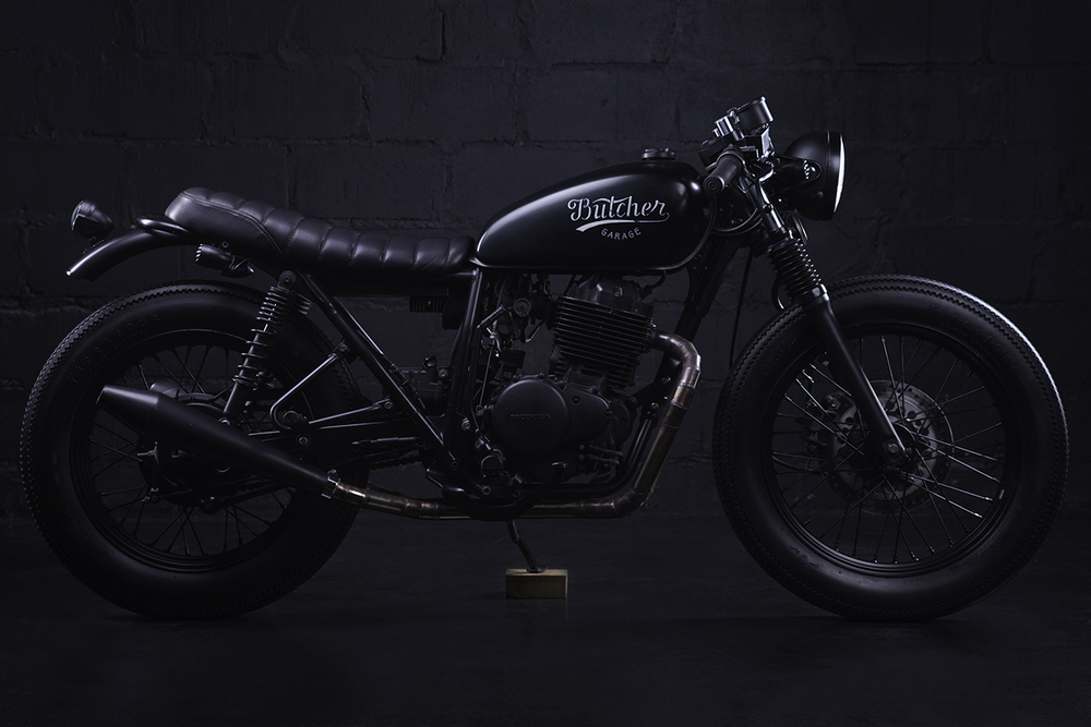 Honda CB 400 SS Custom by Butcher Garage - Lsr Bikes