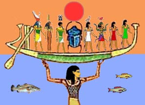 PLANETA AGUA: ANTIGUO EGIPTO. DIOS NUN (OCÉANO PRIMORDIAL)