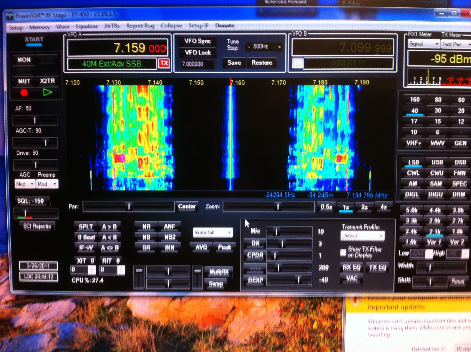 WS4E - Ham Radio And Other Stuff: FT-450 SDR Interface to Softrock ...
