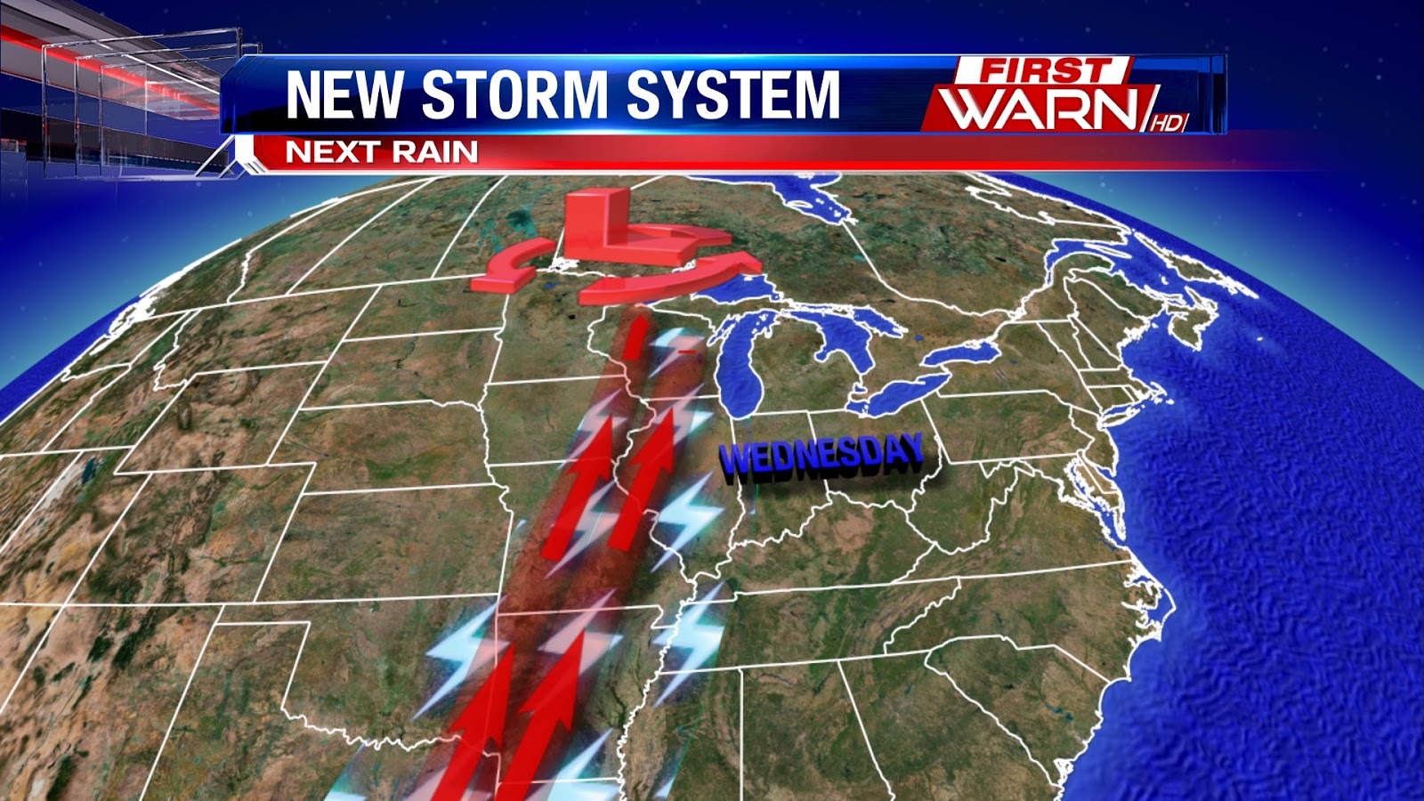 First Warn Weather Team: Mid-Week Storm System