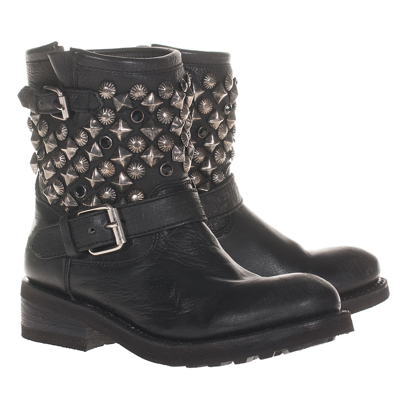 PolaManolaa: Biker boots - motocyklowe botki robią furorę!