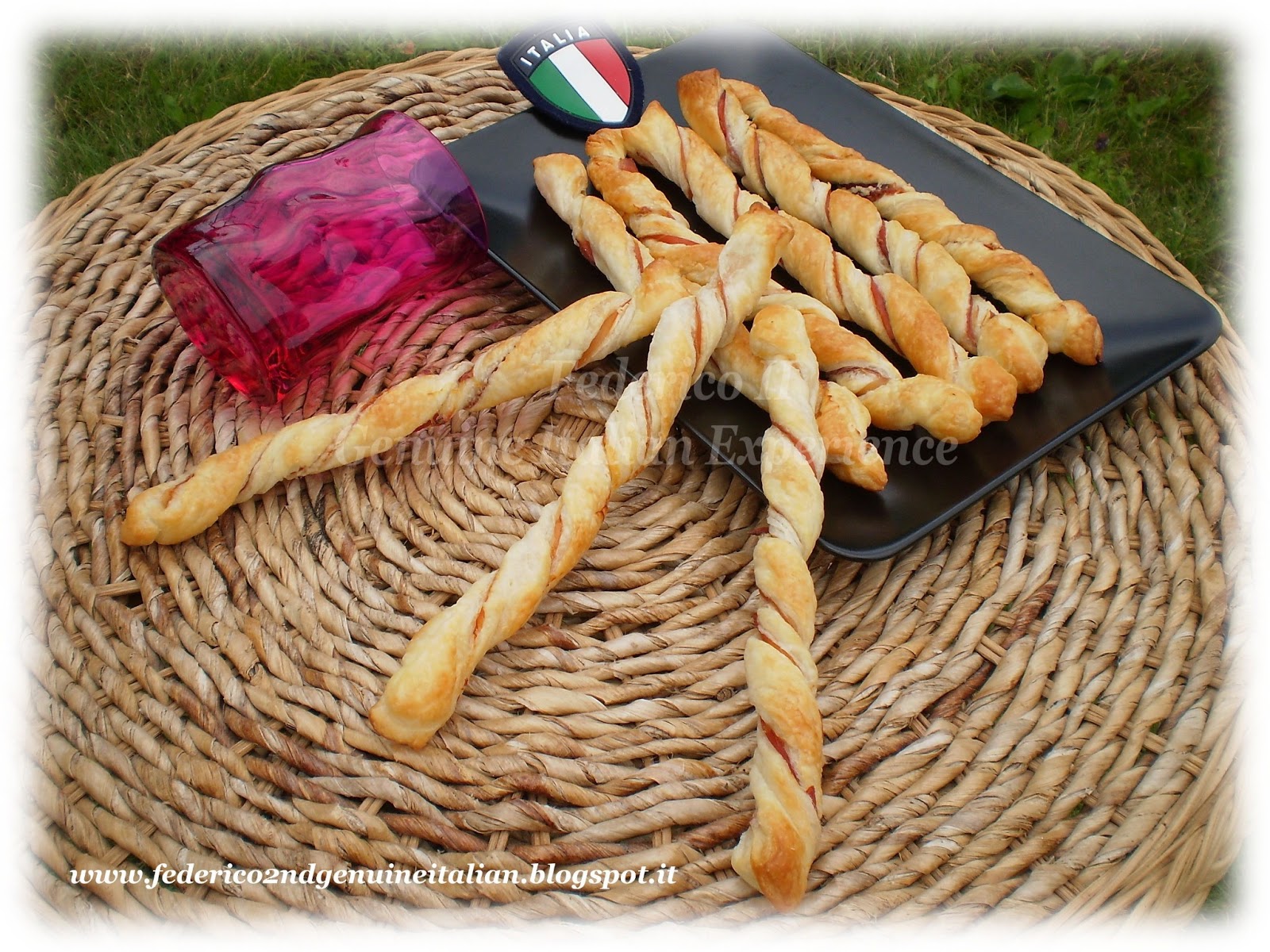 Genuine Italian Experience: Puff pastry breadsticks with bacon ideal ...