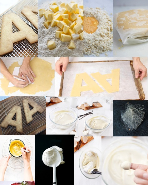 Qué Rico: Tendencia las tartas de letras