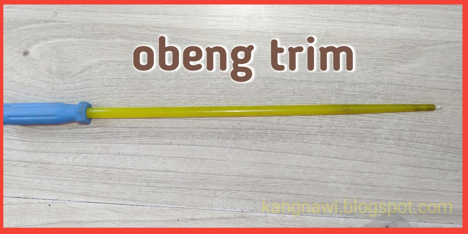 Mengubah Frekuensi mobil RC dengan batang korek api - Kang Nawi