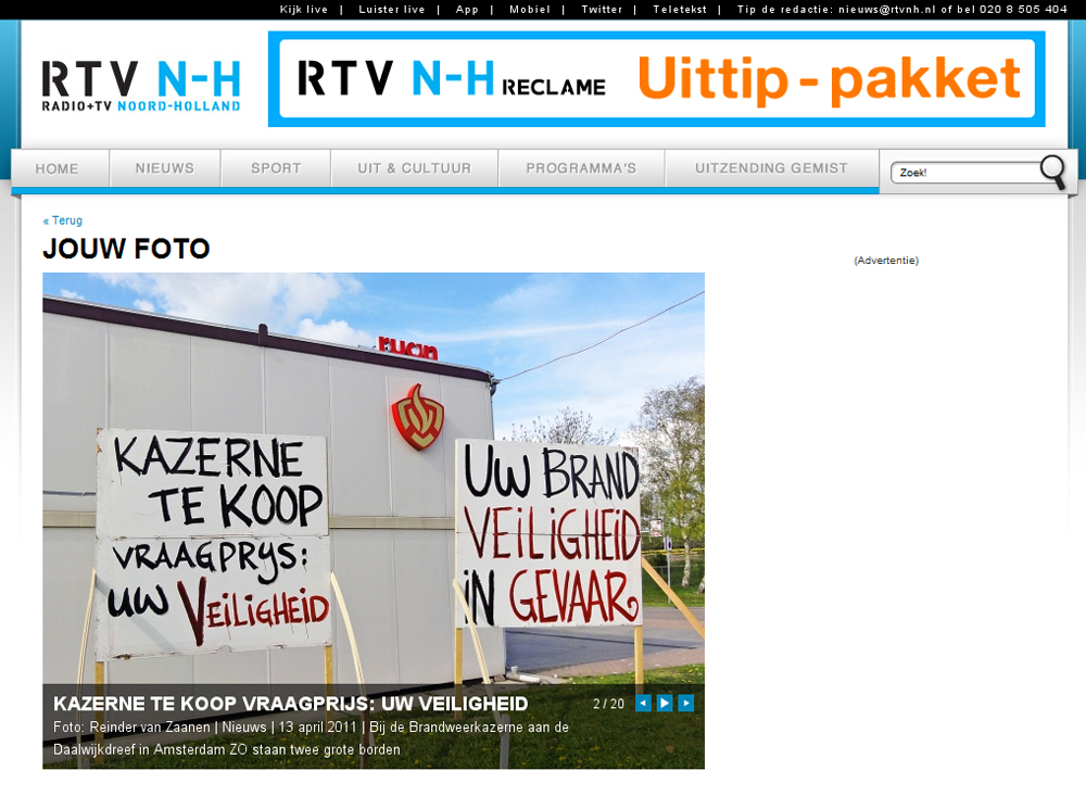 Reinder van Zaanen - Ooggetuige: KAZERNE TE KOOP VRAAGPRIJS: UW VEILIGHEID