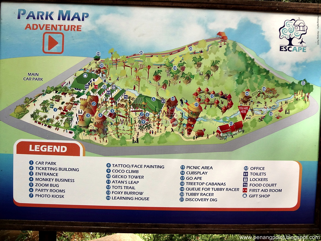 Penang Point: ESCAPE: Time to Play (Teluk Bahang)