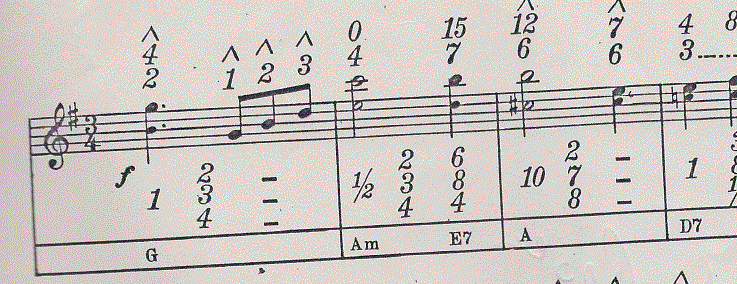How to Play a German Concertina: Concertina Musical Notation