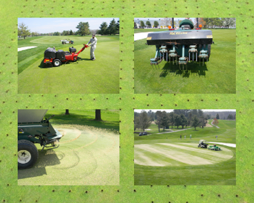 Chantilly National Golf and Grounds: GREENS AERIFICATION NEXT WEEK