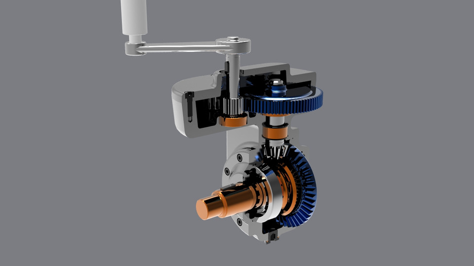 156. Gear Simulation || Free download 3D model