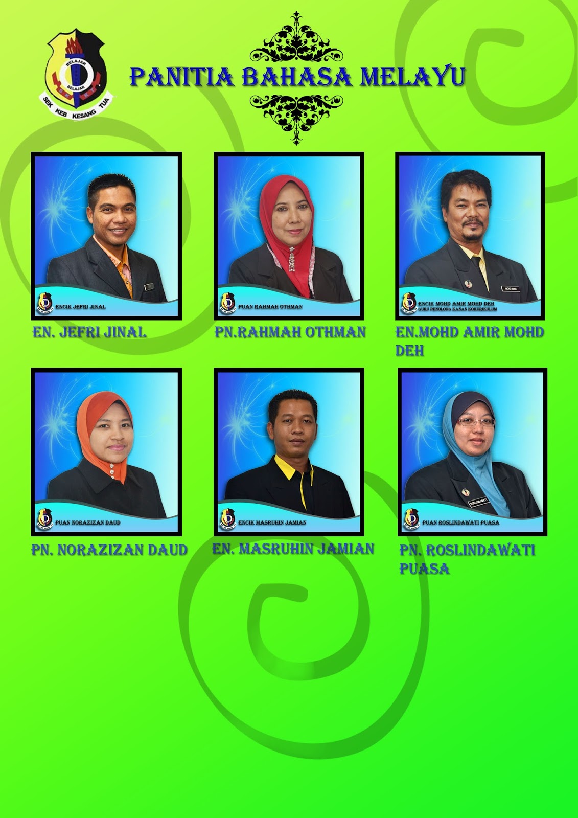 PANITIA BAHASA MELAYU ~ SK KesangTua