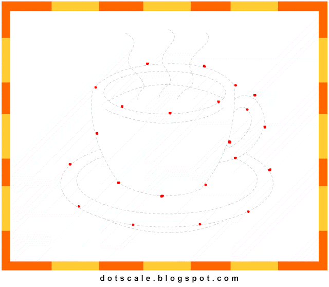 Kids Printable Dot to Dot Free: Cup Dot to dot for kids