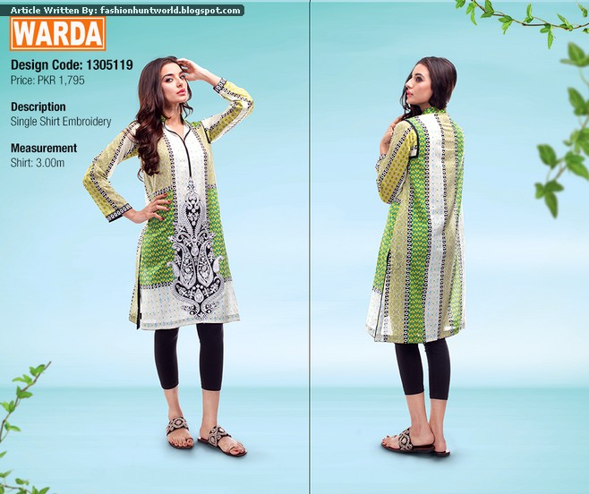 Warda - Spring Summer Lawn Collection 2015 Out Now - Fashion Hunt World