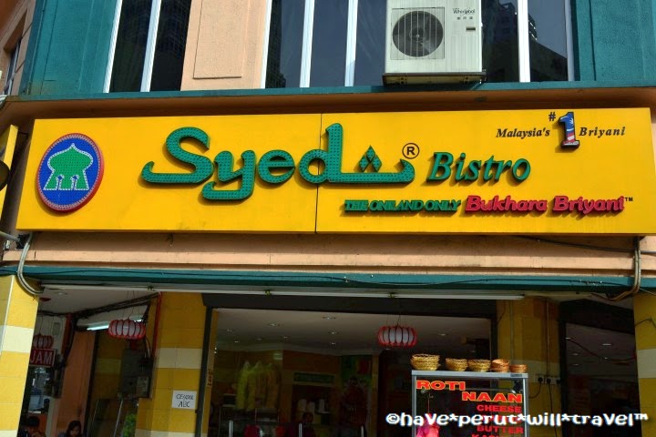 Have Perut Will Travel...: Restoran Syed Bistro (Breakfast)