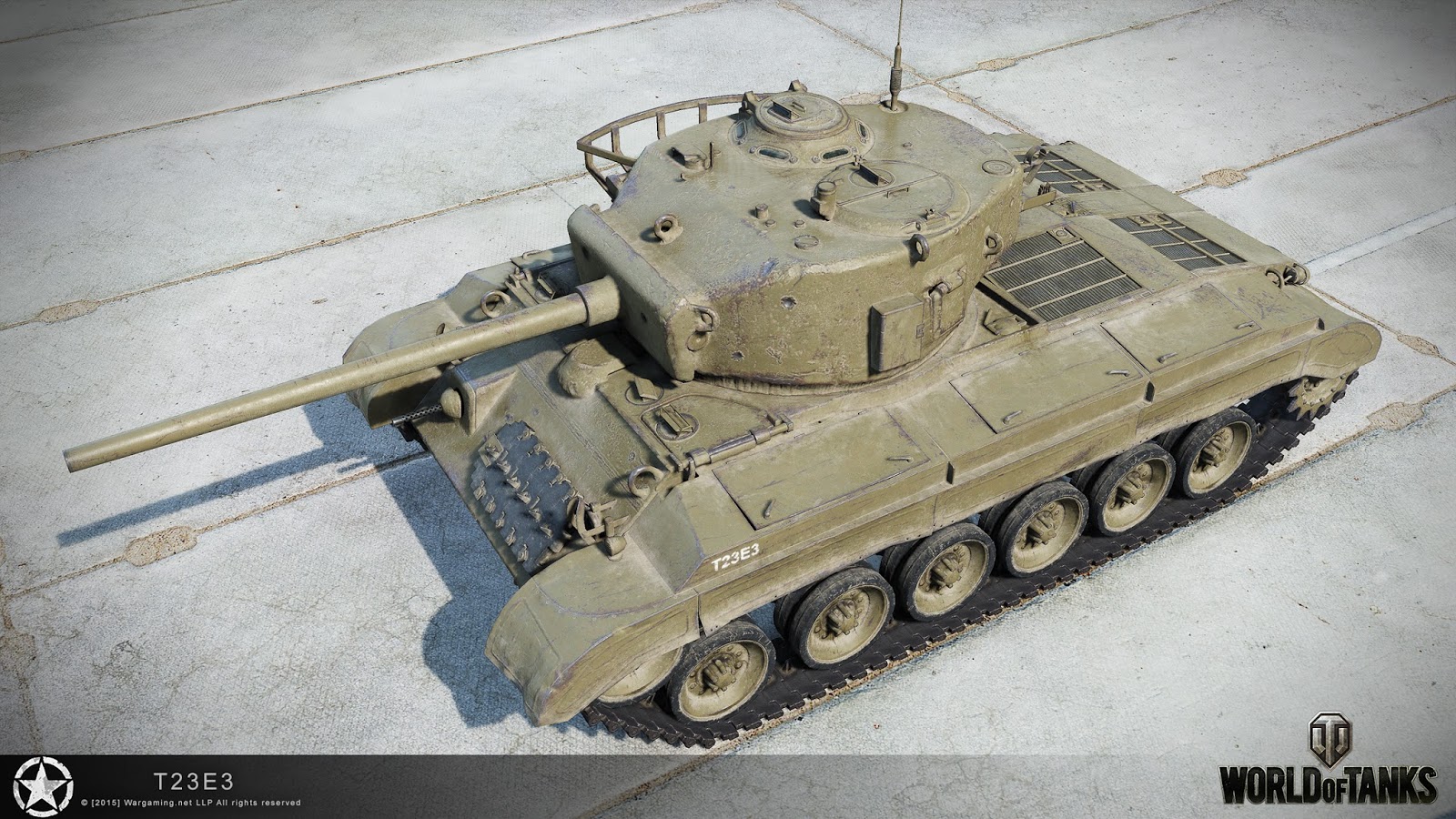 Le T23E3 HD en images