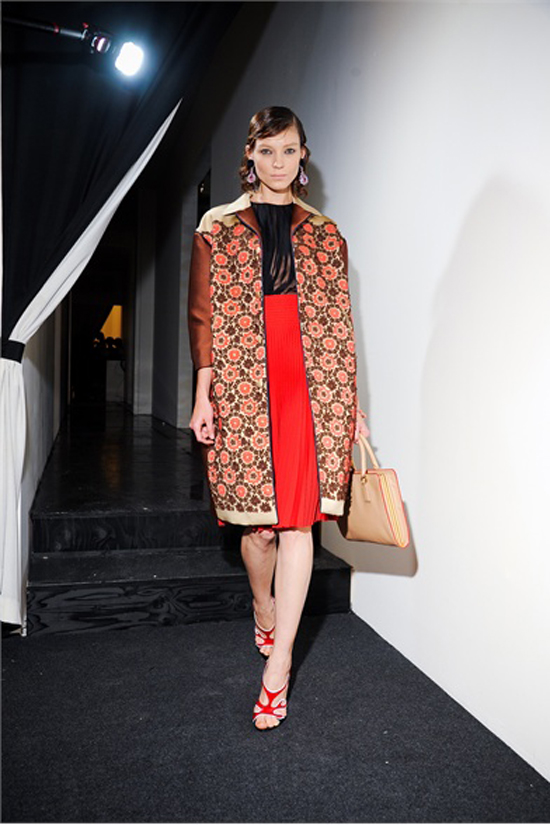 PROGETTO I LOVE ME: BACKSTAGE PRADA SS 2012 MILAN FASHION WEEK