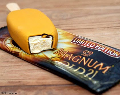 Sedapnya ais krim Magnum Gold | VANDER GOOD