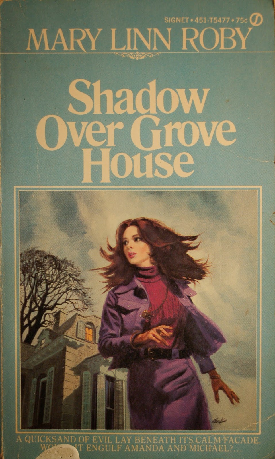 Allan Kass, Illustrator of Book Covers: Mary Linn Roby: Shadow Over ...