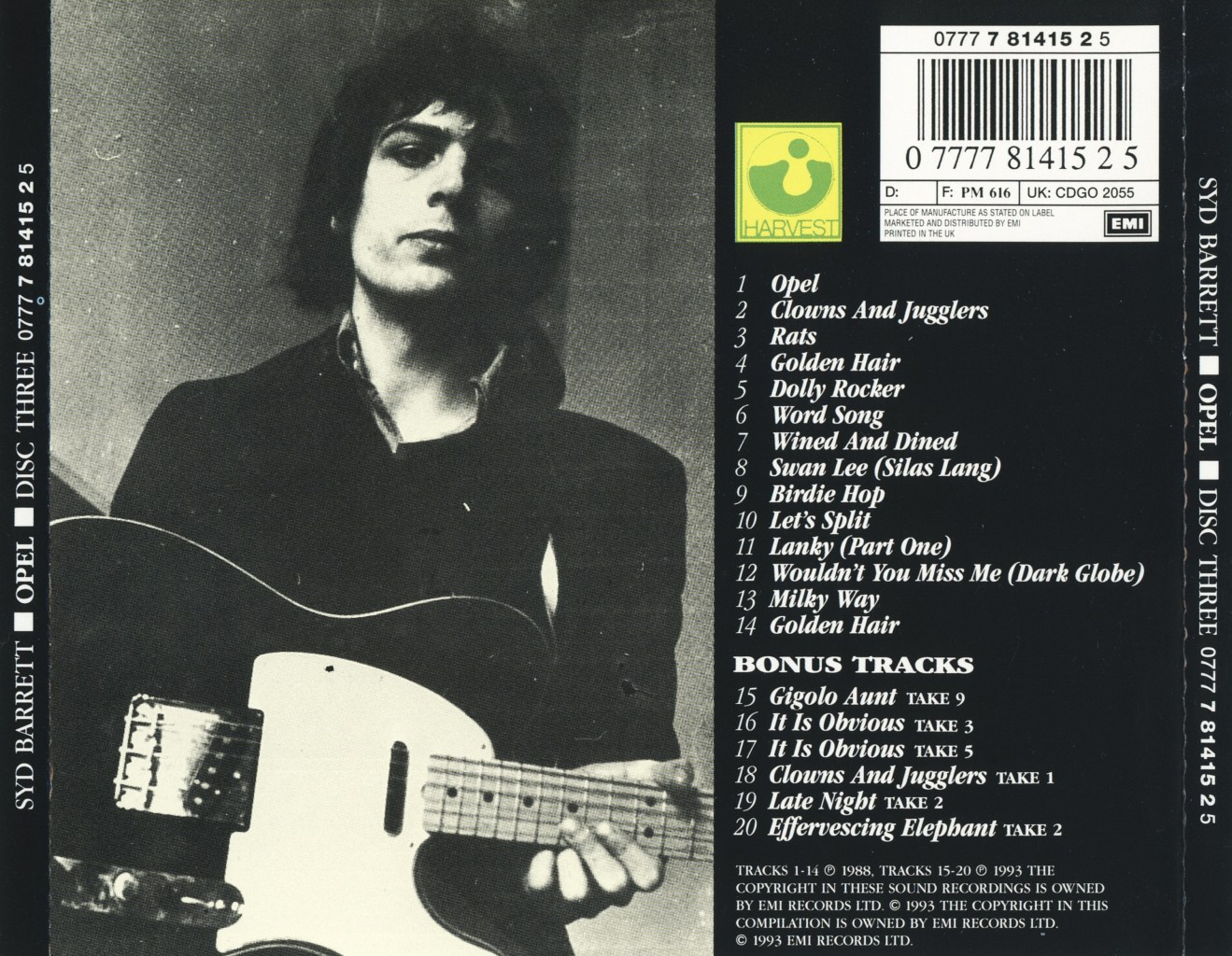 Pink Floyd Ilustrado: 1993 Crazy Diamond - Syd Barrett