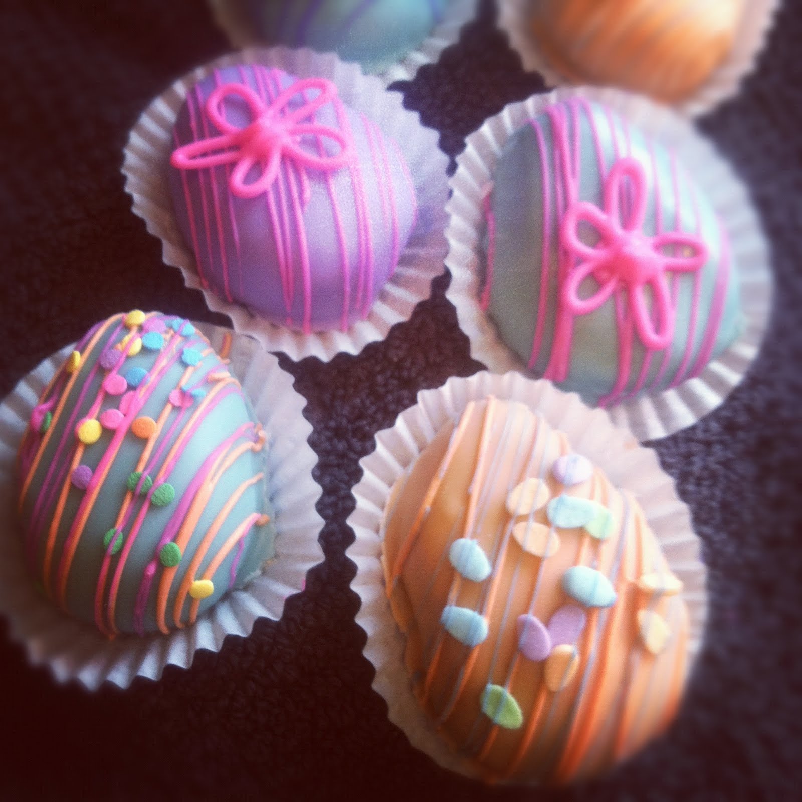 The Hand Dipped Bakery Easter Egg Cake Balls
