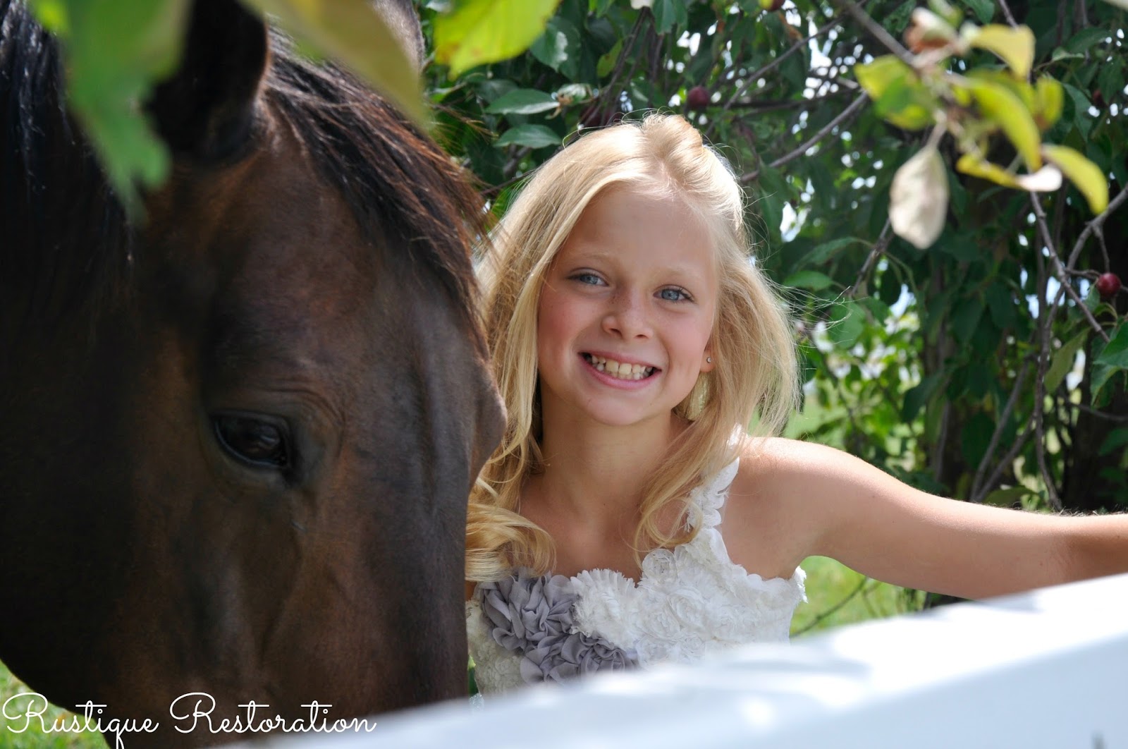 Rustique Restoration: Another Pretty Girl In Another Pretty Dress!
