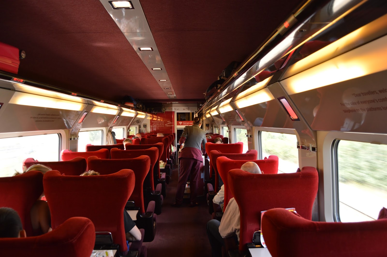 Trains and other things: Amsterdam to Paris by Thalys