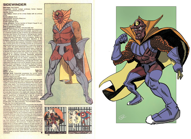 The Official Handbook to the Marvel Universe - REDUX Edition ...