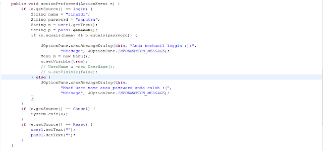Pengenalan Java Basic: Pemrograman Visual