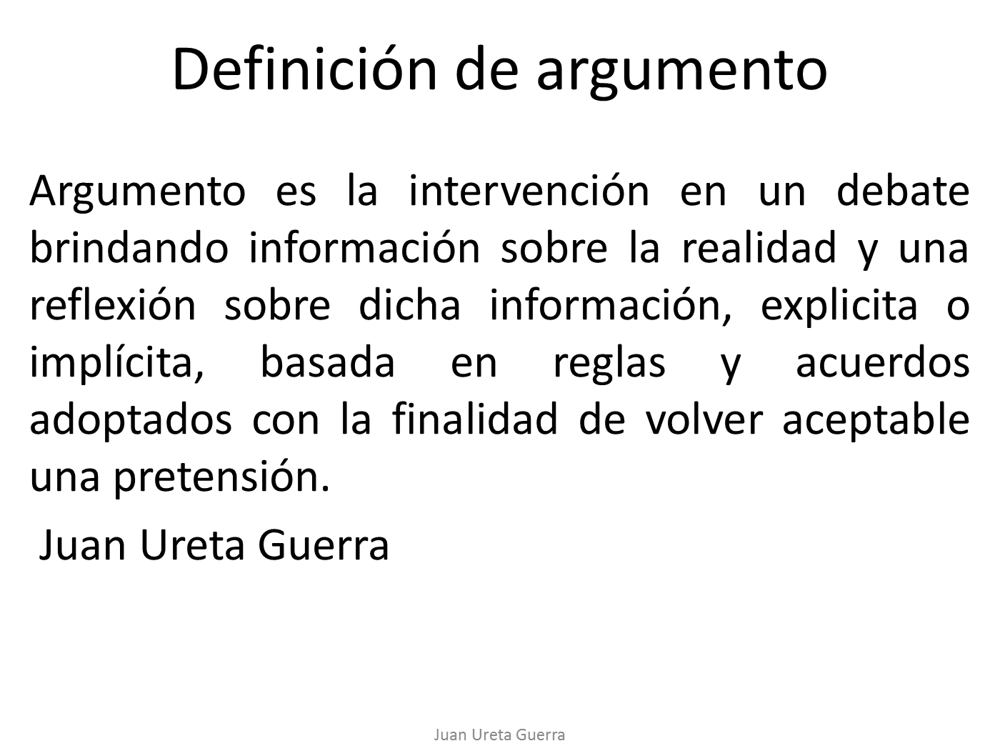 argumenta.pe: Las técnicas de argumentación en 10 fotos.