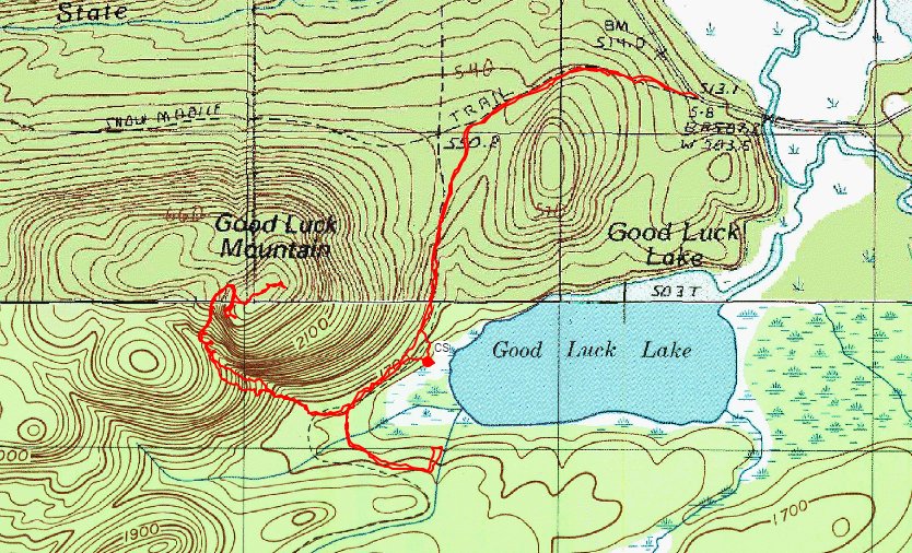 Off on Adventure: Good Luck Cliffs Mountain and Kane Mountain 2/27/16