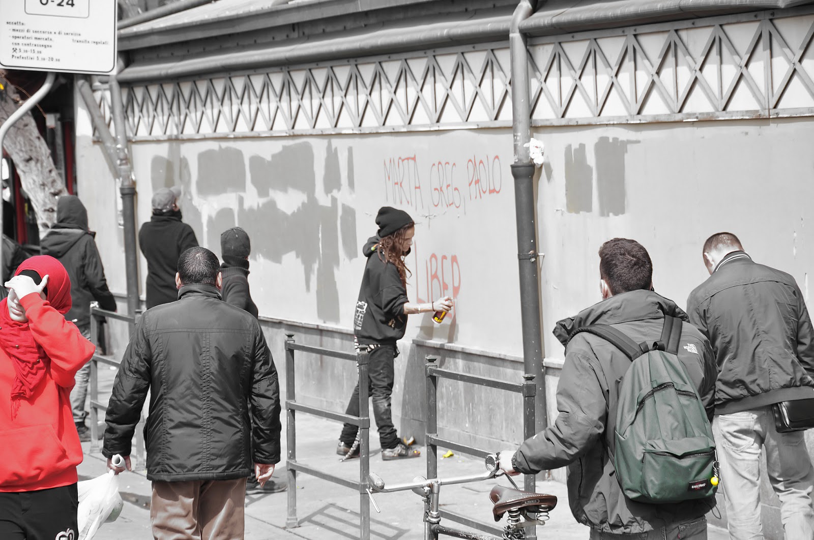 Torino In My eyes: Vandalism Protest