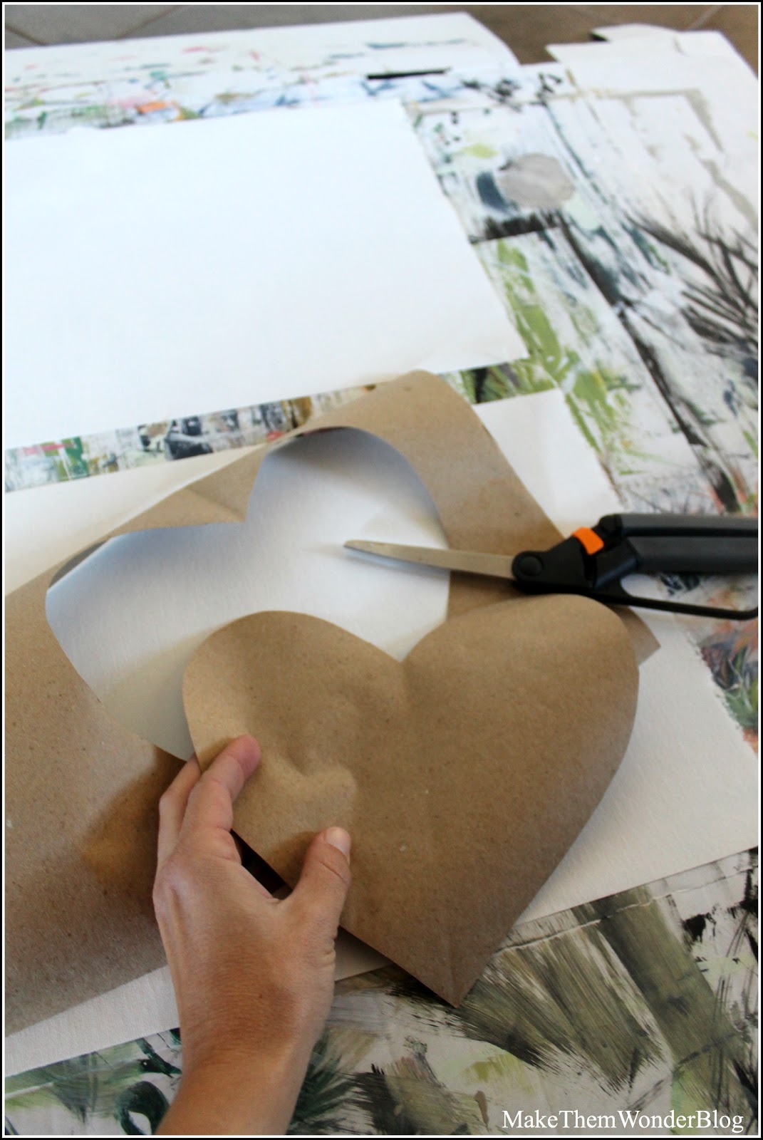 Make Them Wonder: Split Heart Art...For Sale!