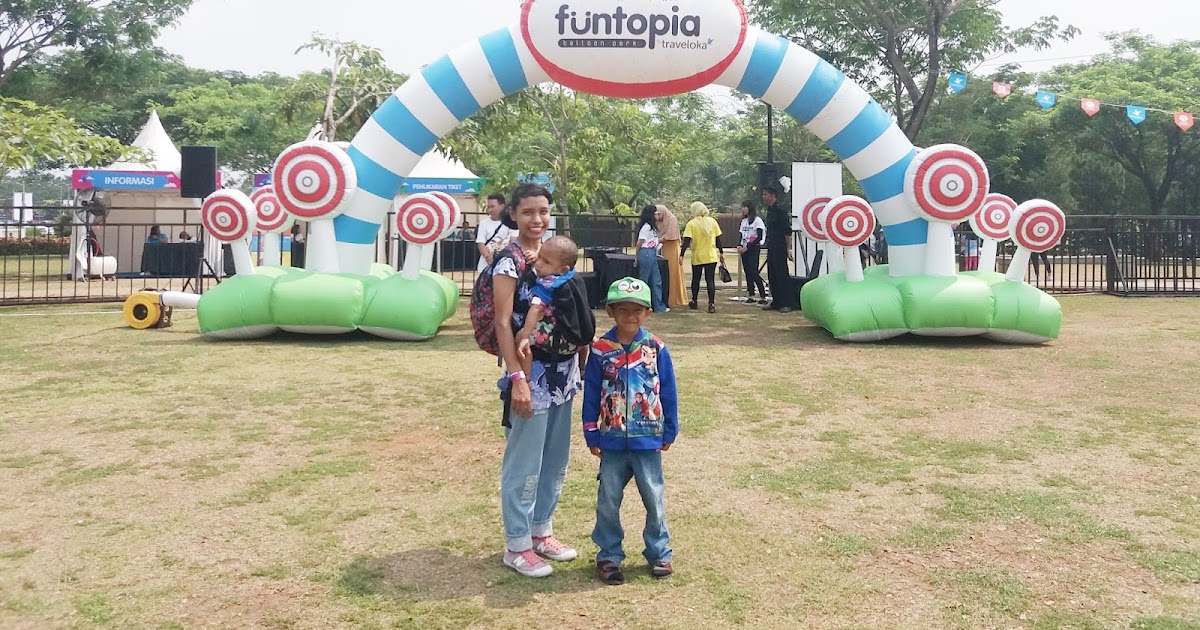 Bermain dan Melompat Bersama 8 Balon Raksasa Di Funtopia